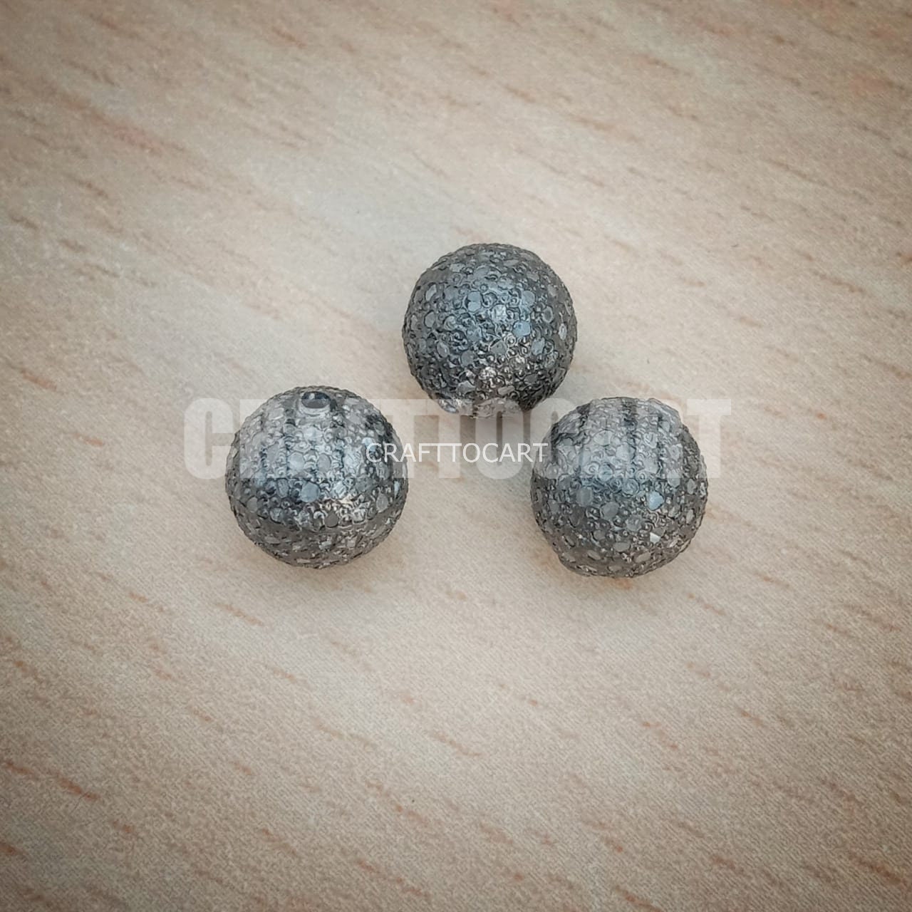 4mm 5mm 6mm 8mm 10mm 20mm Pave Diamond Ball Beads Pave | Etsy