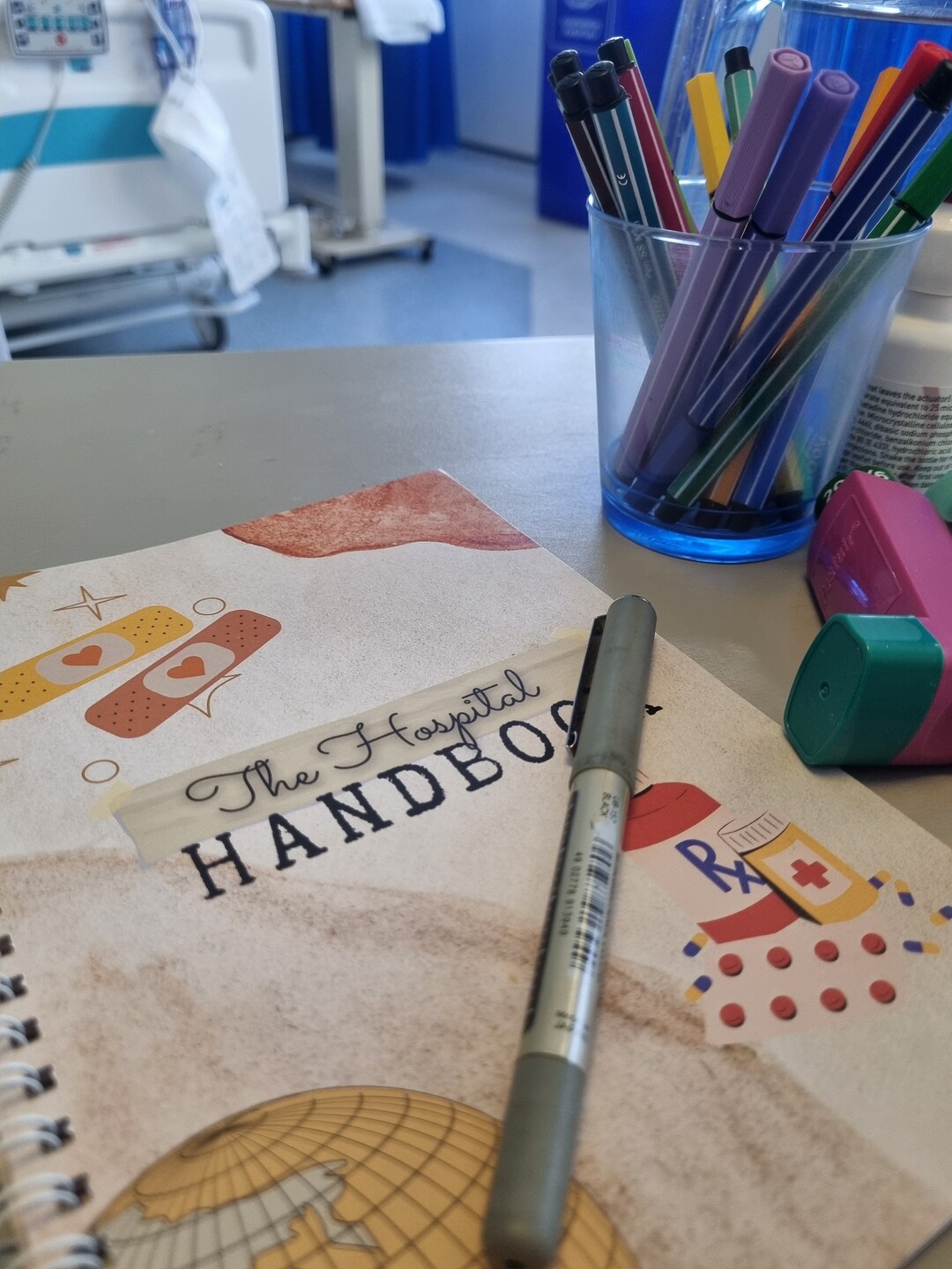 The Hospital Handbook: Medication, Diagnosis and Health Journal - Etsy