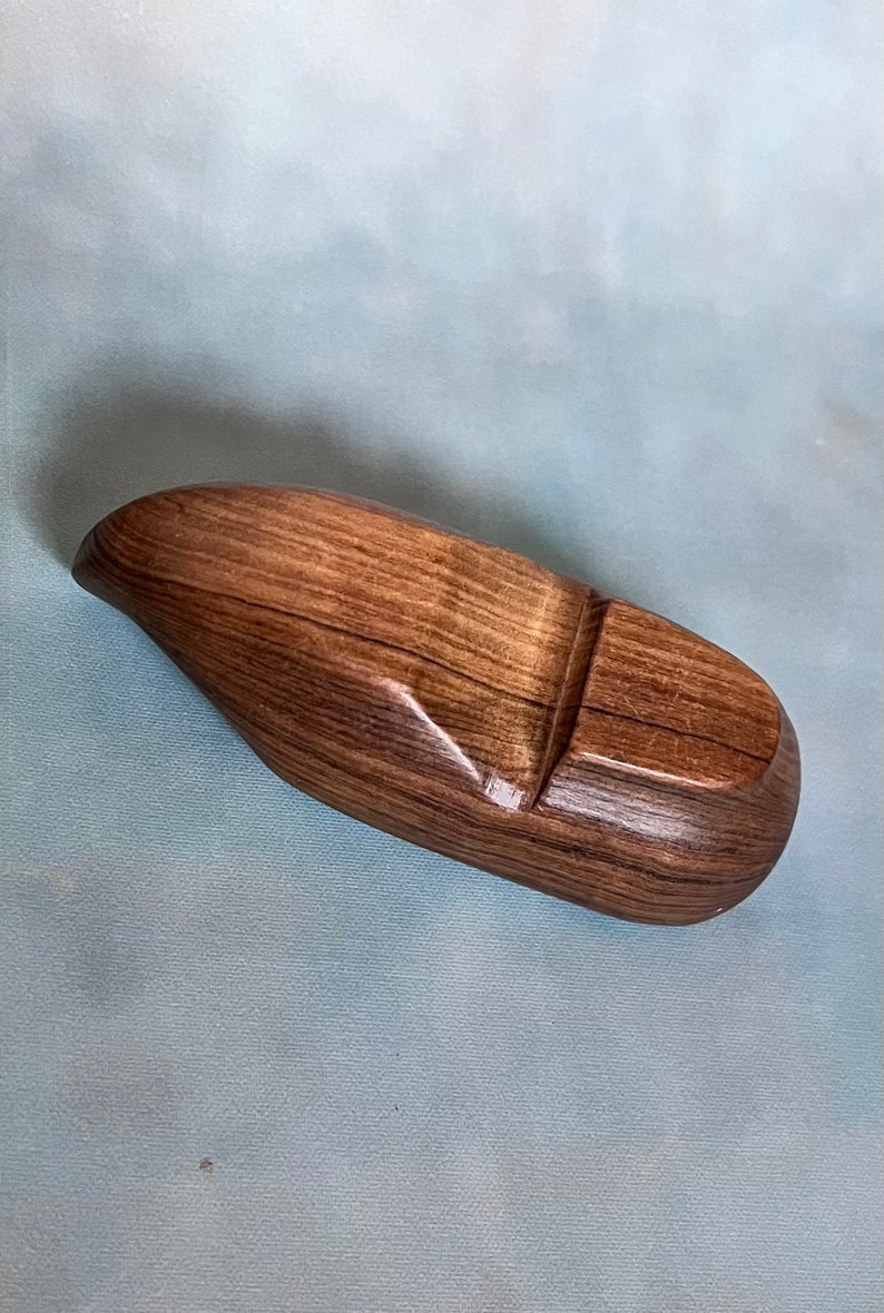 Victorian Snuff Box Modelled as a Clog, Wooden Novelty Snuff Box ...