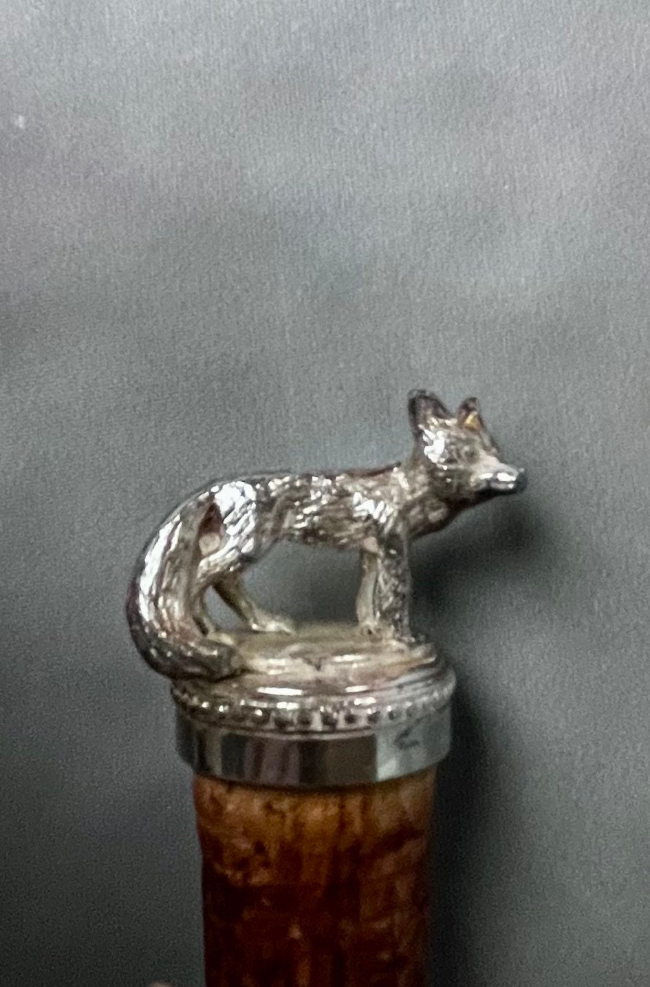 Fox Bottle Stopper, Metal and Cork Bottle Stopper, Novelty Bottle ...