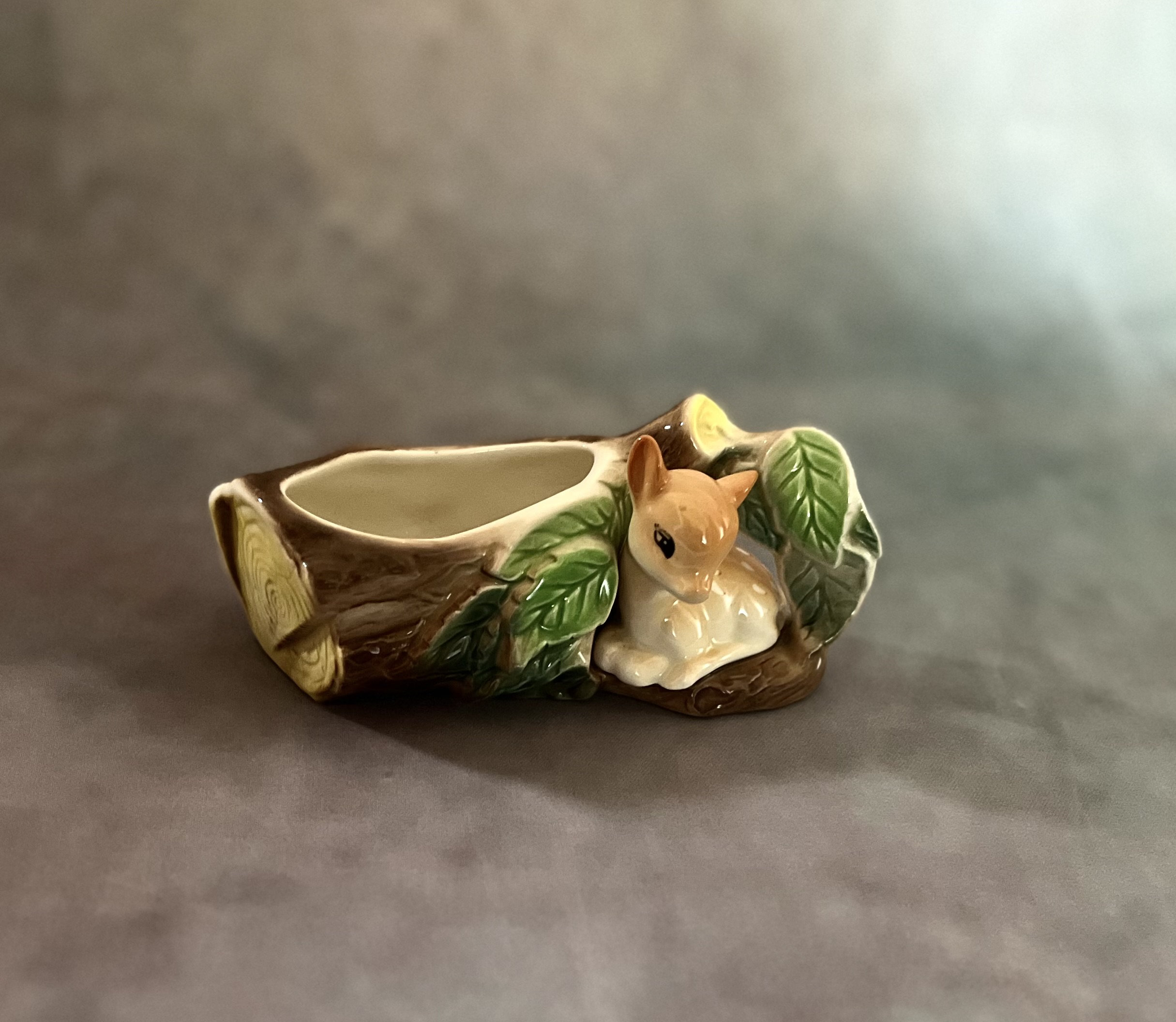 Hornsea Fauna Pottery Fawn Posy Vase - Etsy