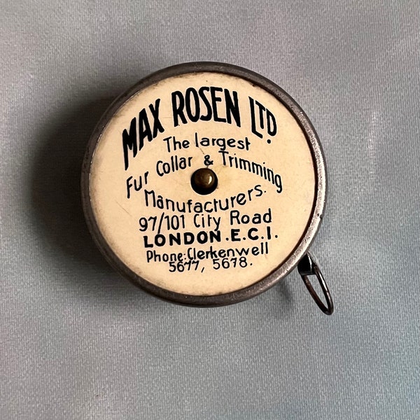 Antique Tape Measure - Etsy