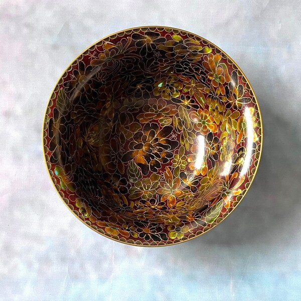Cloisonne Bowl - Etsy
