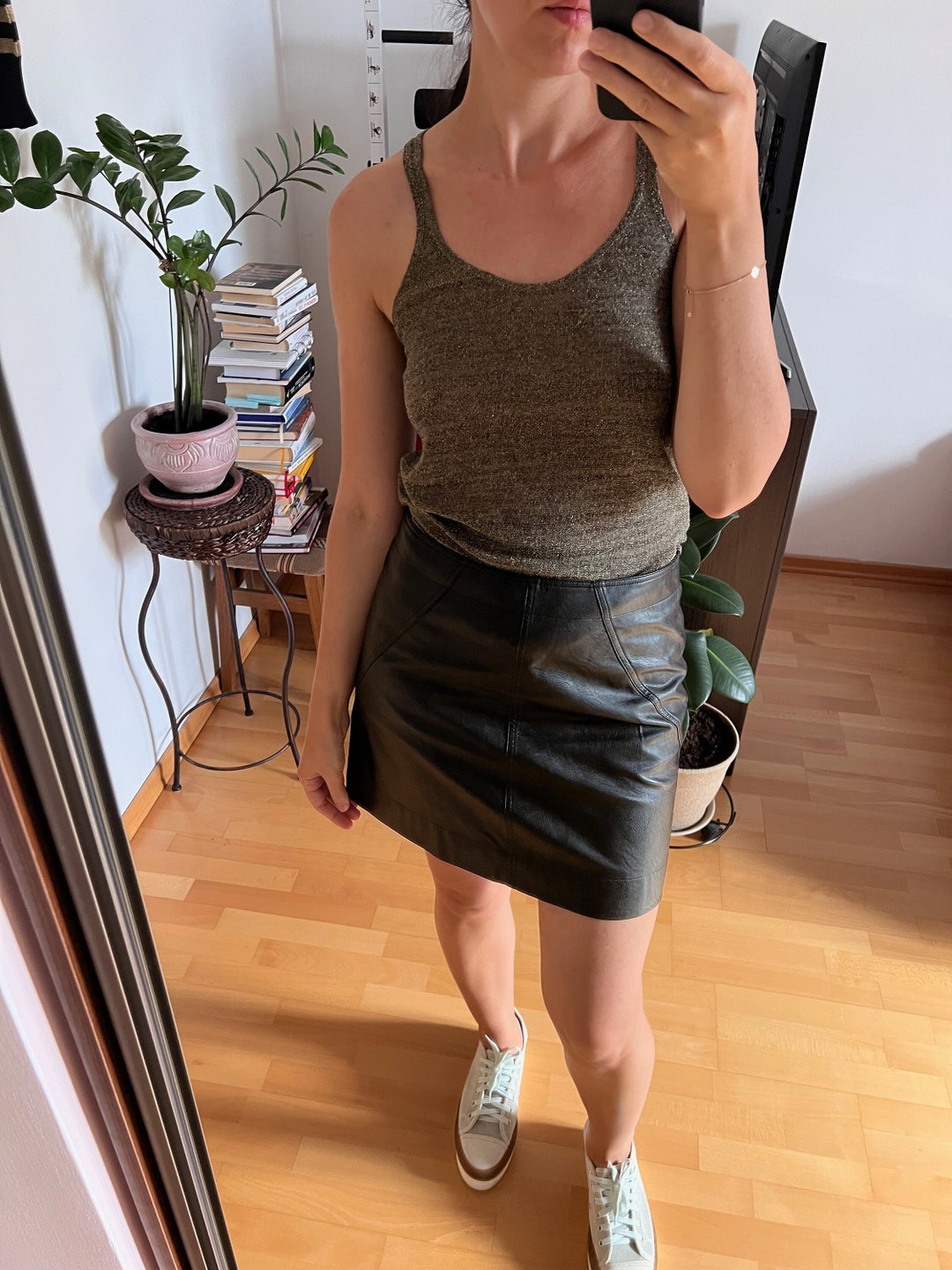 Isabel Marant Glitter Khaki Tank Top Size M - Etsy