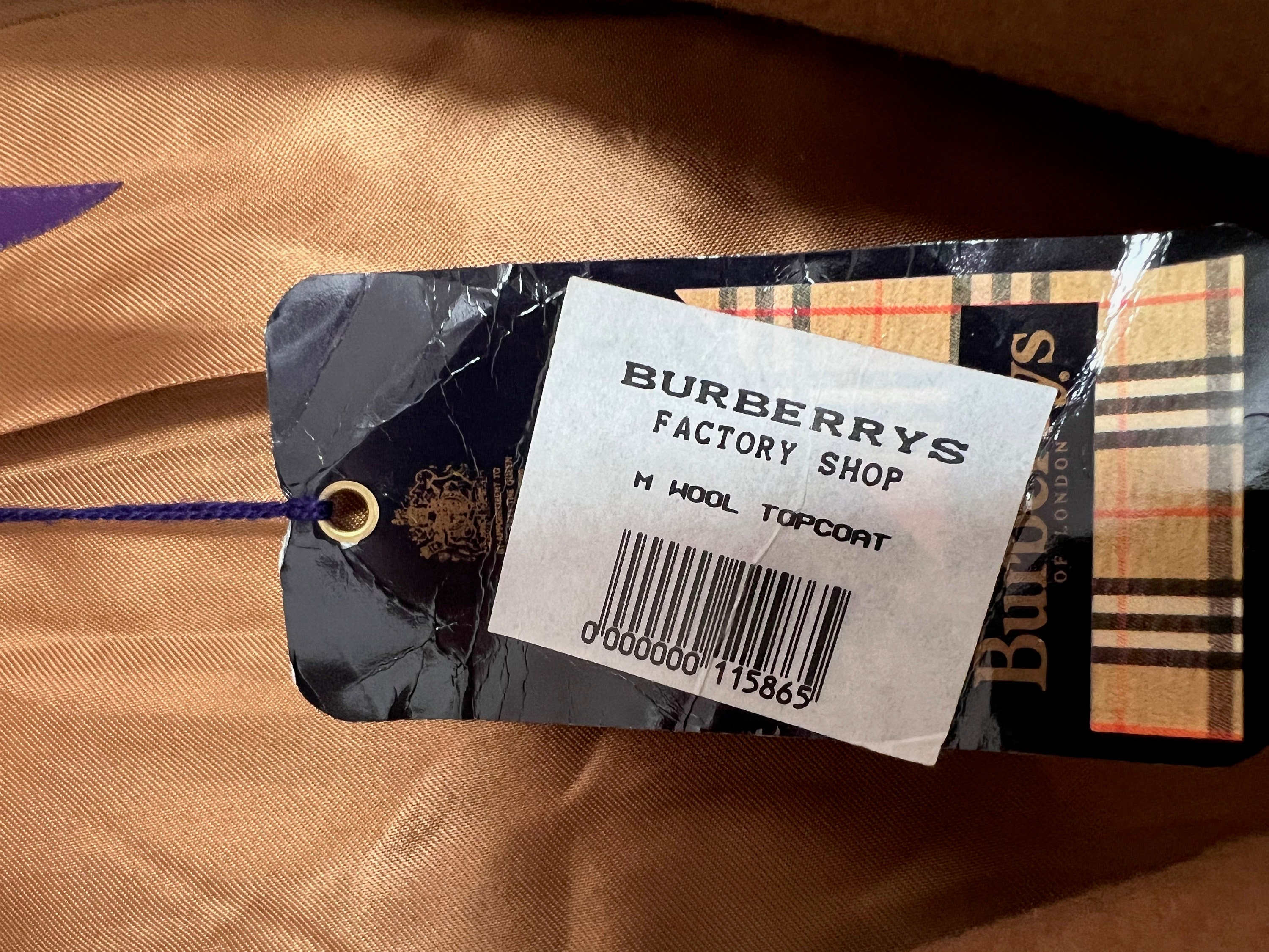 purchase cheap price Burberrys New Vintage camel / beige color wool ...