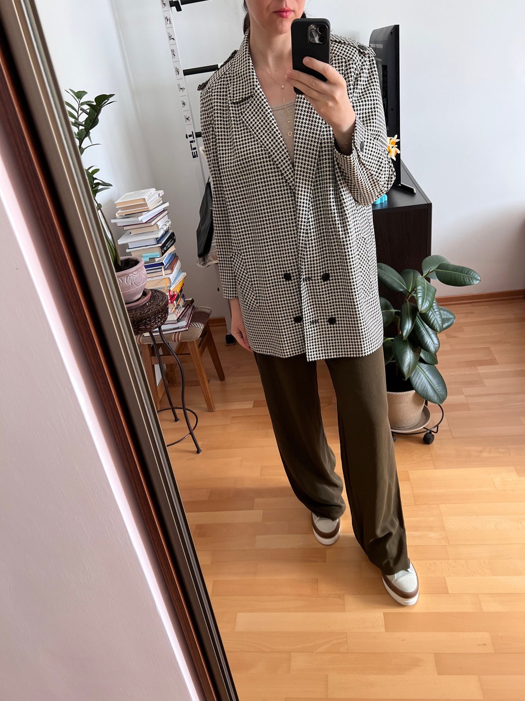 GIVENCHY En Plus Vintage Black and White Jacket Big Size L-XL - Etsy