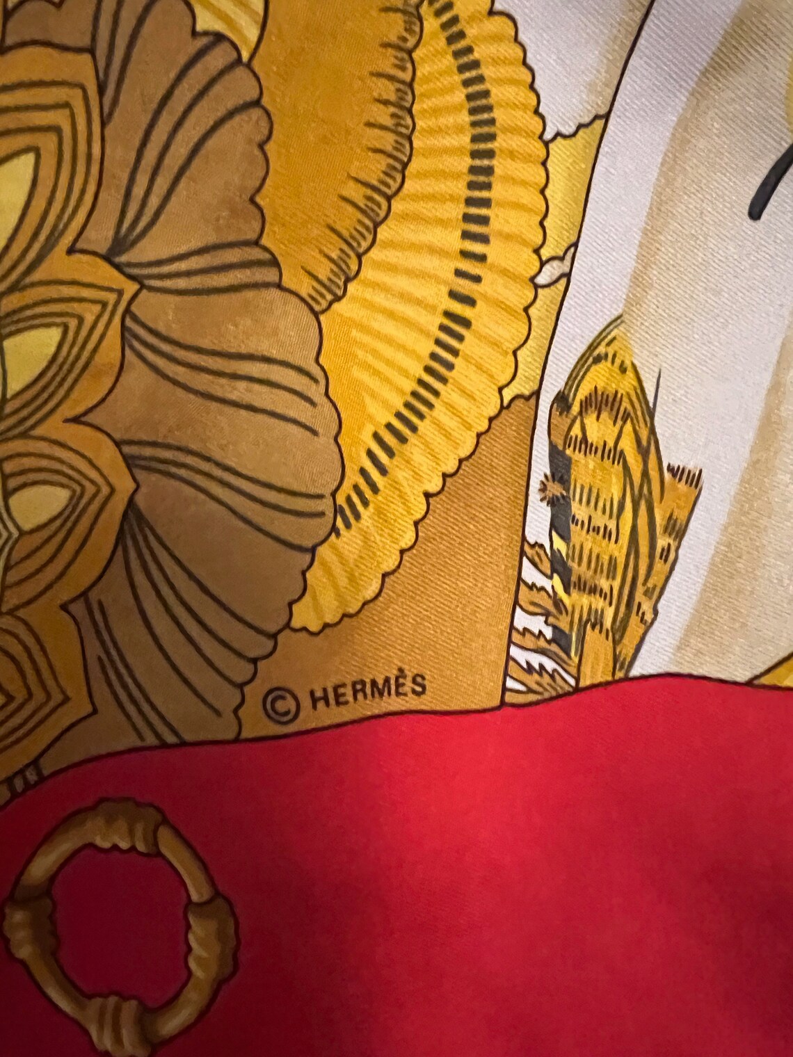 Hermès Vintage Authentic Soleil De Soie Silk Carre 90 Scarf by - Etsy