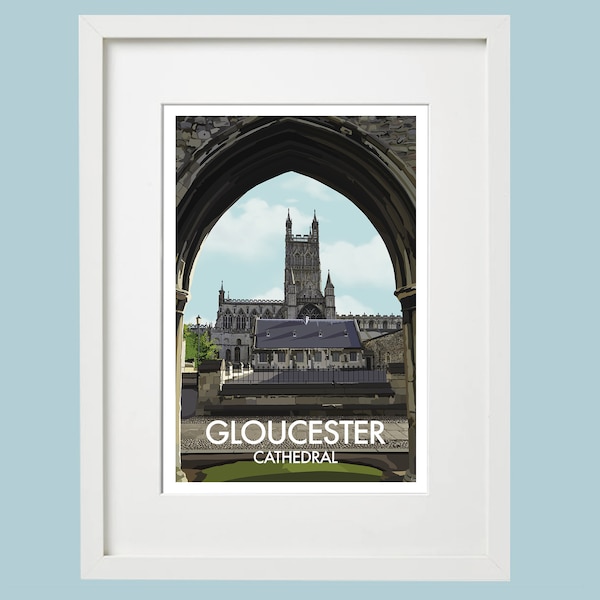 Gloucester Cathedral Print - Etsy