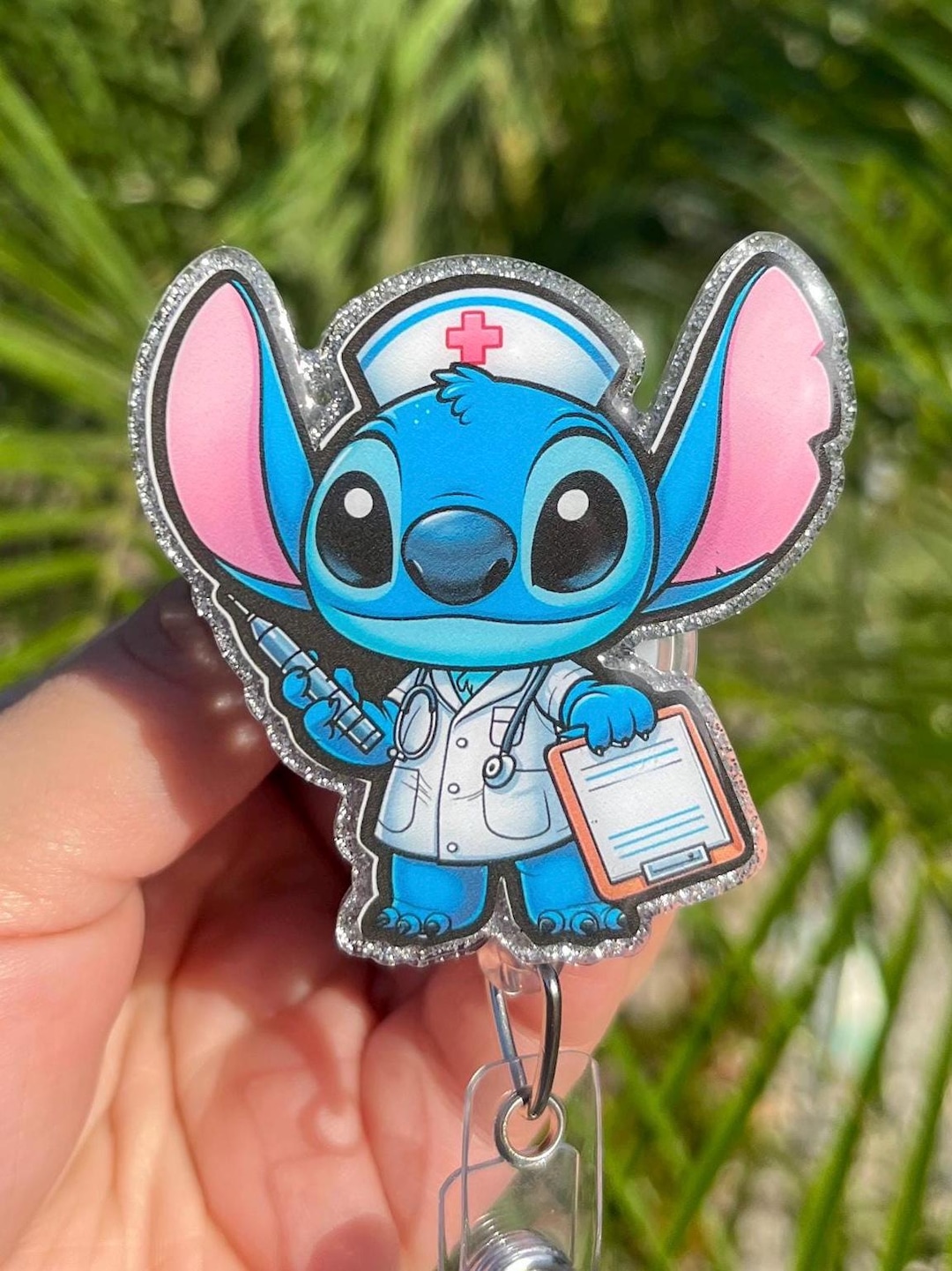 Blue Alien Nurse RN CNA MA Nurse Medical Field Heathcare Badge Reel - Etsy