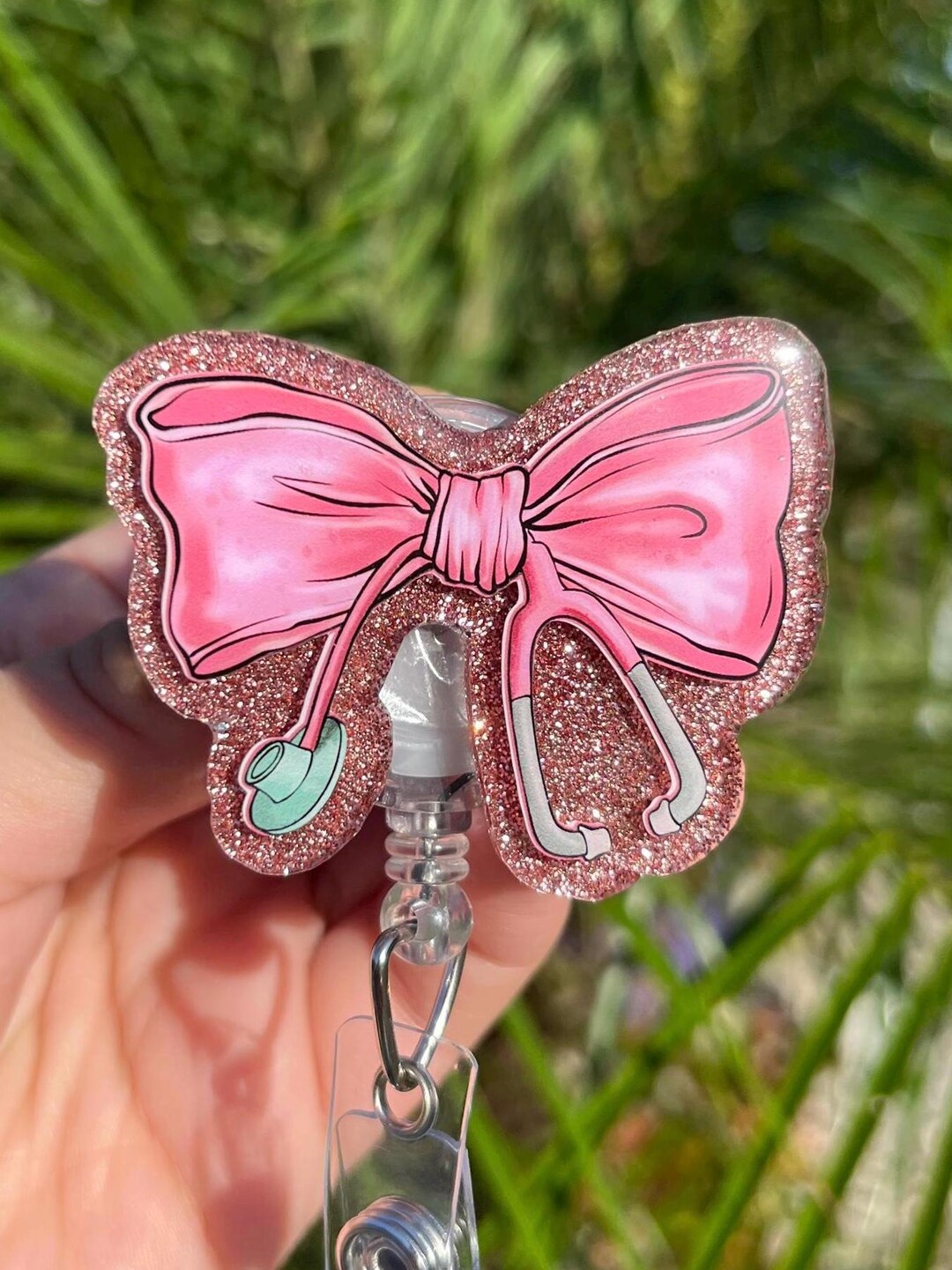 Stethoscope Pink Bow | Coquette | Nurse | Registered Nurse | MA | CNA ...