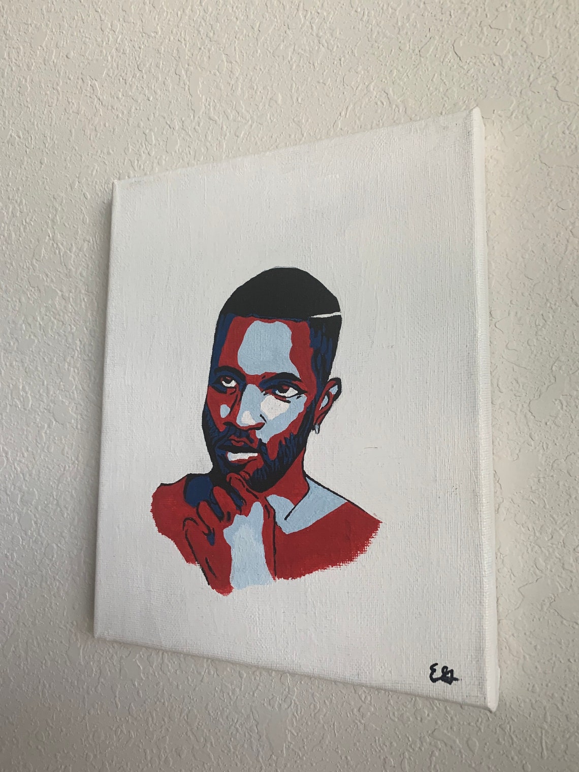 Frank Ocean Frank Ocean Painting Frank Ocean Handpainted | Etsy