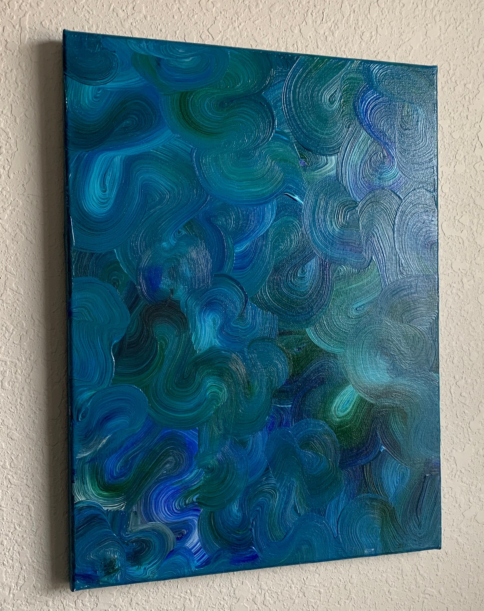 Acrylic Painting, Swirl Painting - Etsy