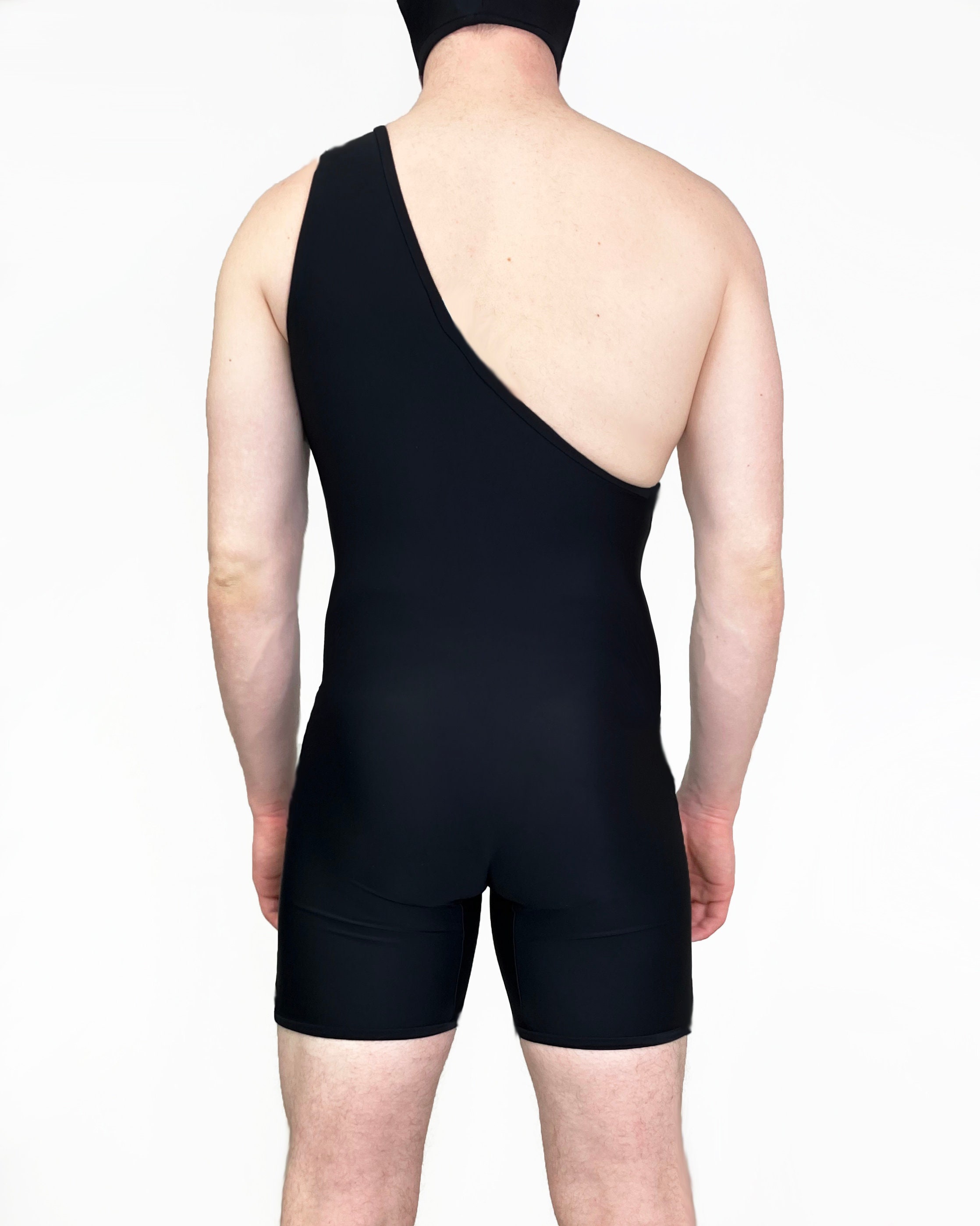 Strongman One Shoulder Wrestling Singlet - Black - Men's - Etsy
