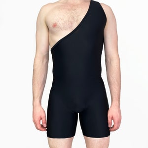 Strongman One Shoulder Wrestling Singlet - Black - Men's - Etsy