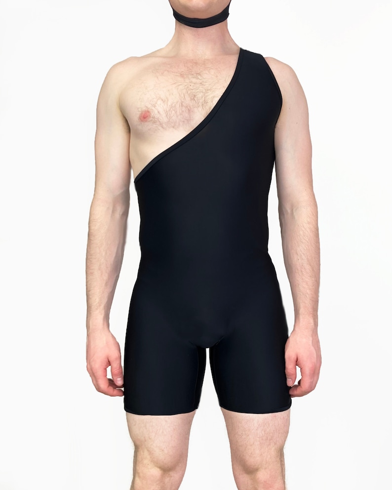 Strongman One Shoulder Wrestling Singlet - Black - Men's - Etsy