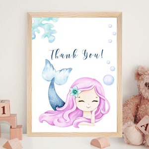Mermaid Watercolor Clipart Cute Mermaids PNG Girl Clip Art - Etsy