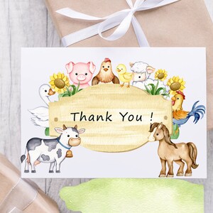 Farm Animals Watercolor Clipart, Cute Farm Clip Art, Nursery Decor ...