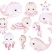 Undersea Watercolor Clipart, Ocean Animals Clip Art, Cute Under the Sea ...