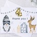 Watercolor Scandinavian Christmas Clipart Nordic Gnomes PNG - Etsy