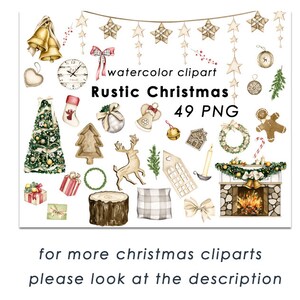 Watercolor Scandinavian Christmas Clipart, Nordic Gnomes PNG, New Year ...