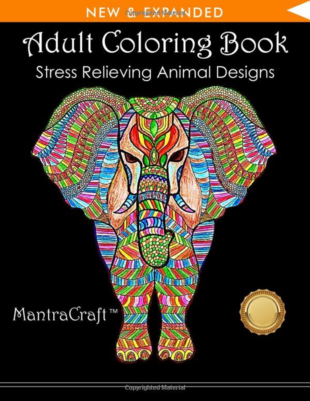 Adult Coloring Book Stress Relieving Animal Designs - Etsy