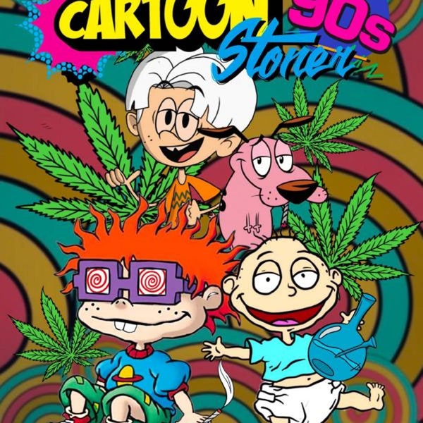 90s Cartoon Coloring Page - Etsy