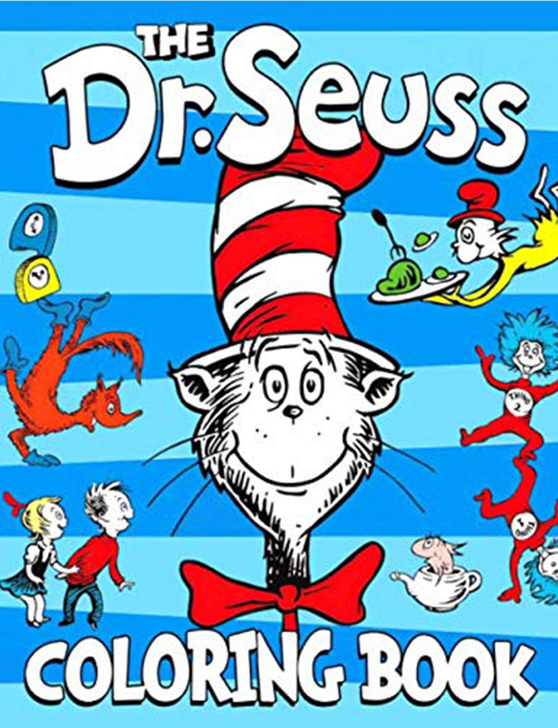 Dr Seuss Coloring Pages Cat In The Hat