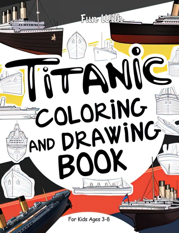 Titanic Ship Drawing For Kids
