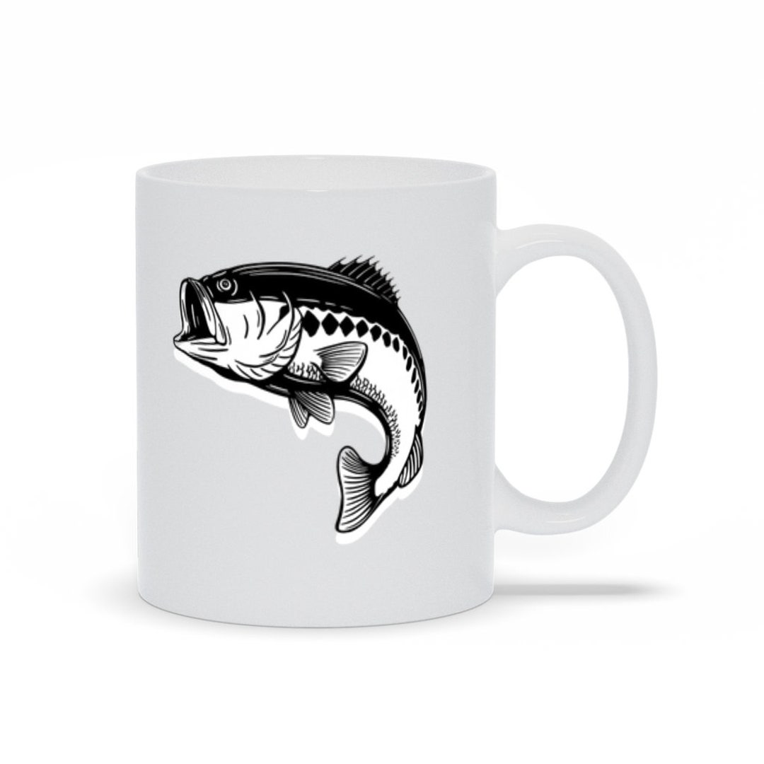 Large Mouth Bass Coffee Mug - Etsy