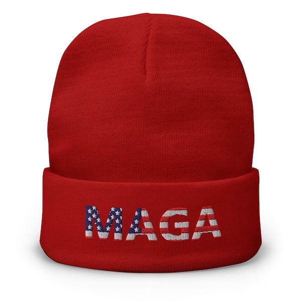 Trump Patriotic Winter Hat - Etsy