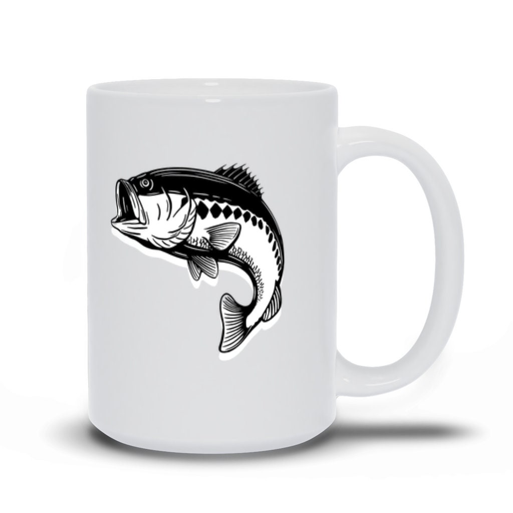 Large Mouth Bass Coffee Mug - Etsy