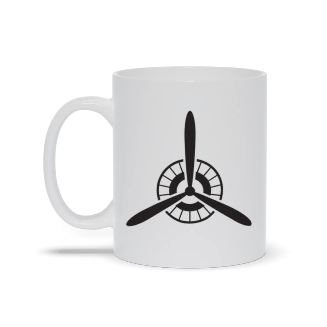 Retro Propeller Coffee Mug - Etsy