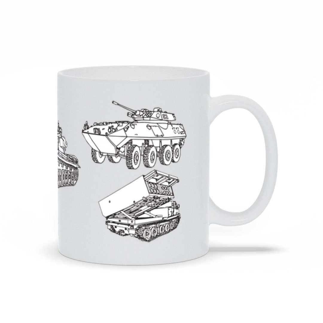 Military Tank Coffee Mug: Army Infantry Gift - Etsy