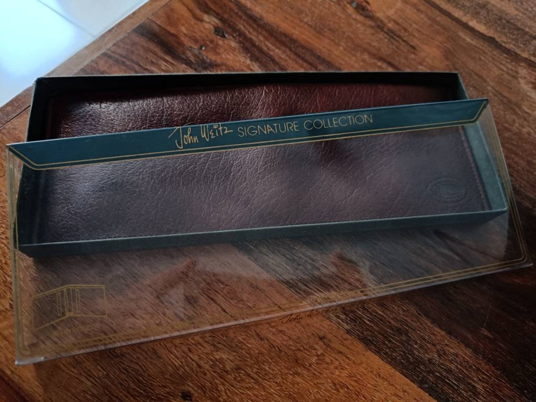Vintage John Weitz Signature Collection Thinfold Wallet - Etsy
