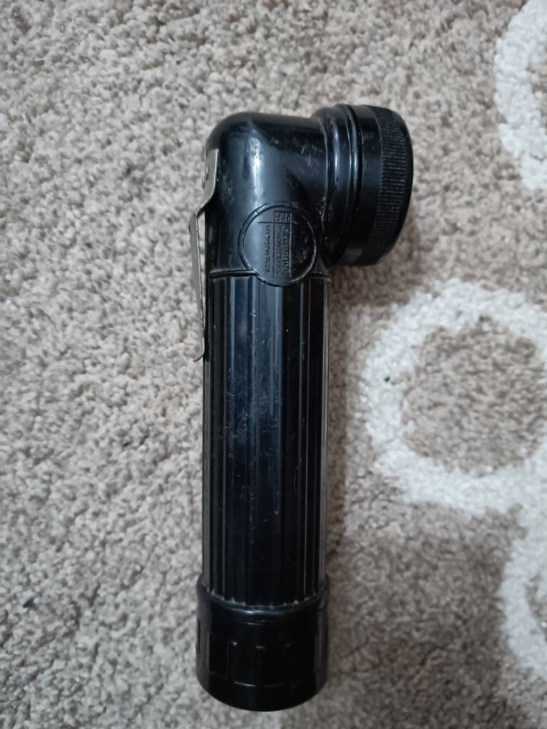 Vintage G.t.price Black Angled Bell System C Flashlight - Etsy