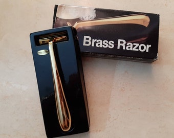 Brass Razor - Etsy