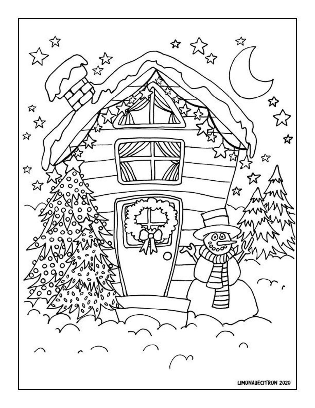 Noel Coloring Pages