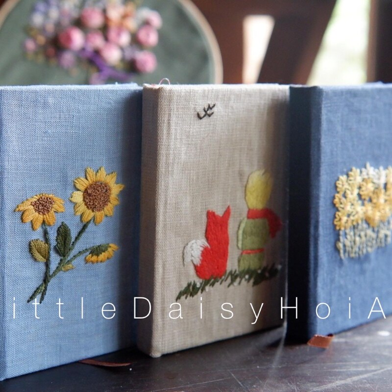 Embroidered Notebook - Etsy