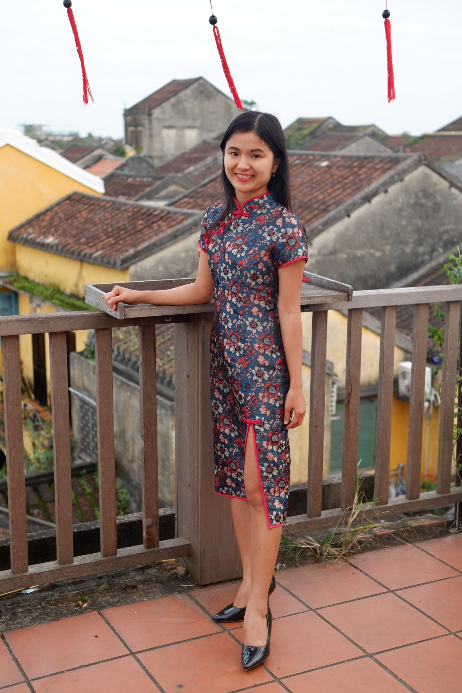 Brocade Cheongsam Chinese Dress - Etsy