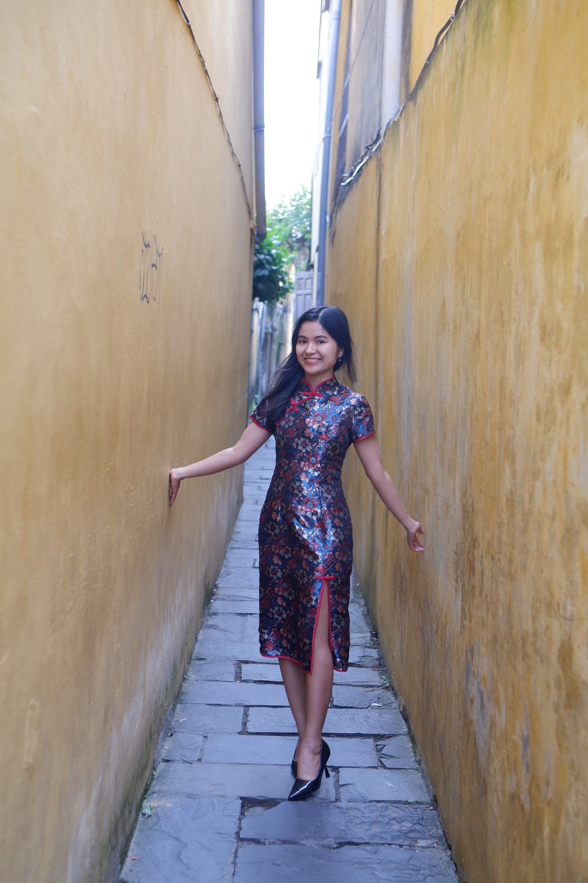 Brocade Cheongsam Chinese Dress - Etsy