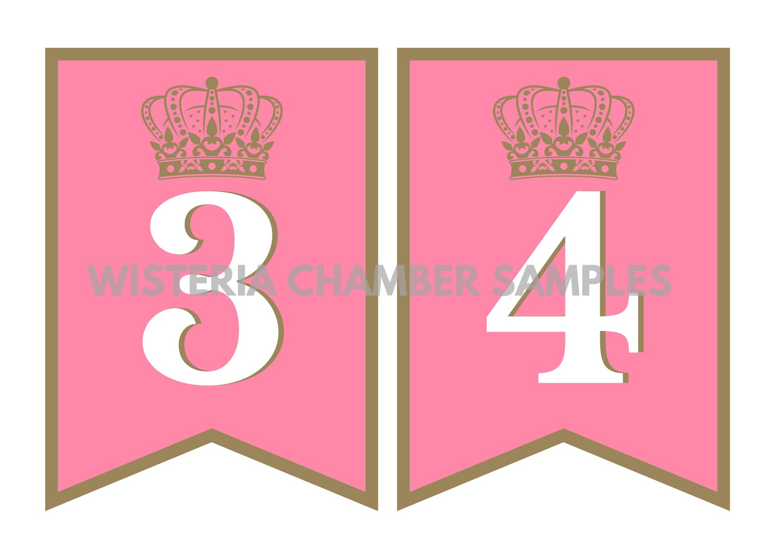 Princess Cinderella Banner Flag Digital Download Princess | Etsy