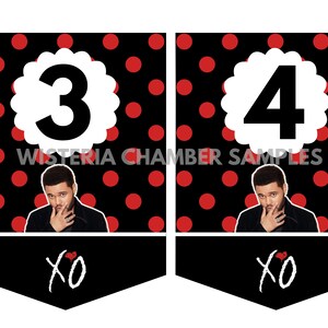 The Weeknd Banner Flag Digital Download The Weeknd Party | Etsy