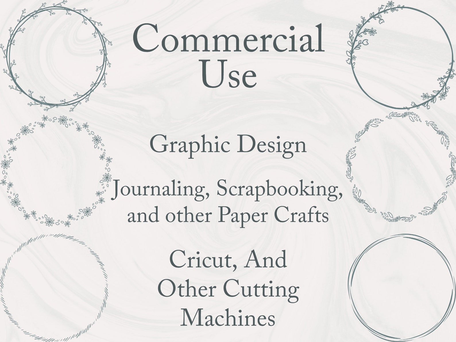 51 Borders and Frames Digital Bundle | SVG and PNG | Commercial Use ...