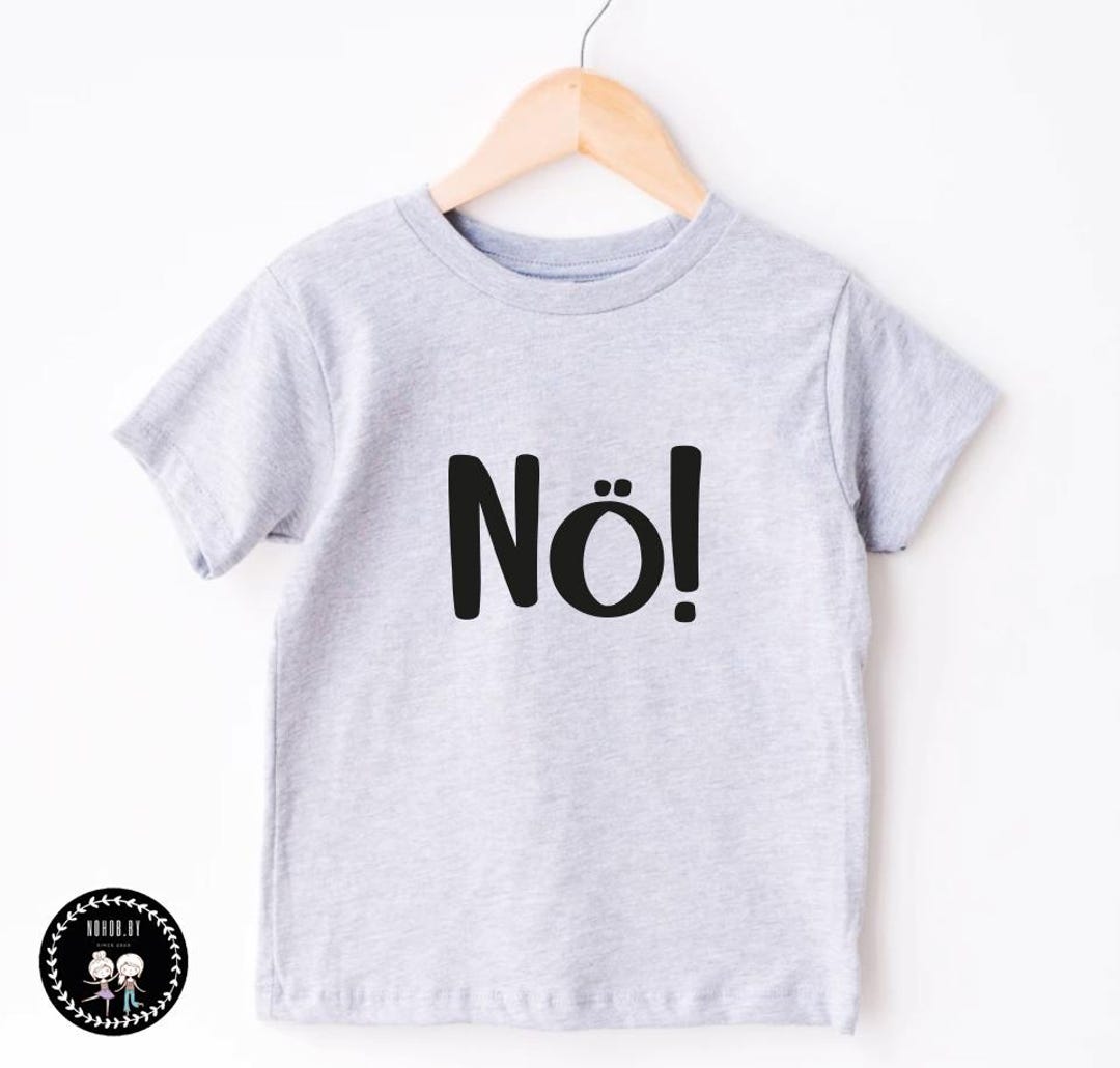 Kids Iron-on Transfer - Nope! - DTF Transfer - Iron-on Film - Applique ...