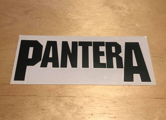 PANTERA Vinyl Transfer PANTERA decal PANTERA sticker | Etsy