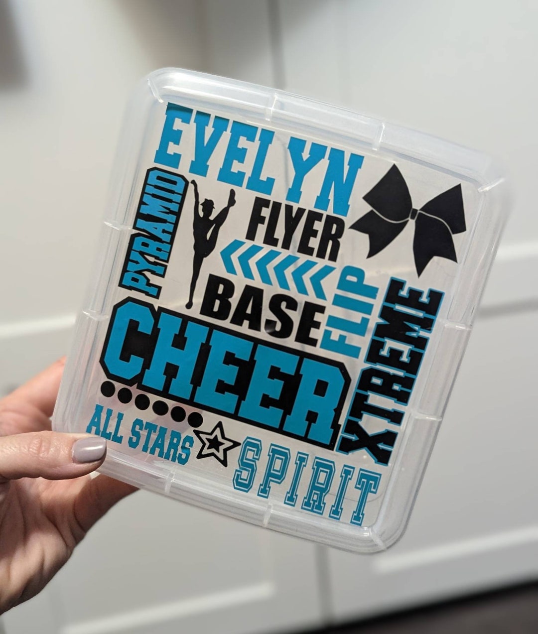 Cheer Bow Accessory Box Cheer Gifts Spirit Gifts - Etsy