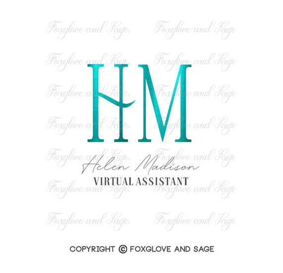 Stationery Graphic Design Virtual Assistant Boutique Beauty Hair Salon ...