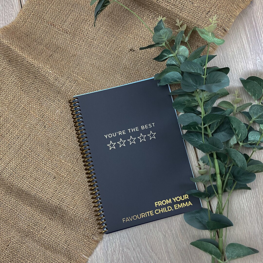 Personal 2026 A5 Diary, Week to View, Personalised Foil Print - Etsy UK