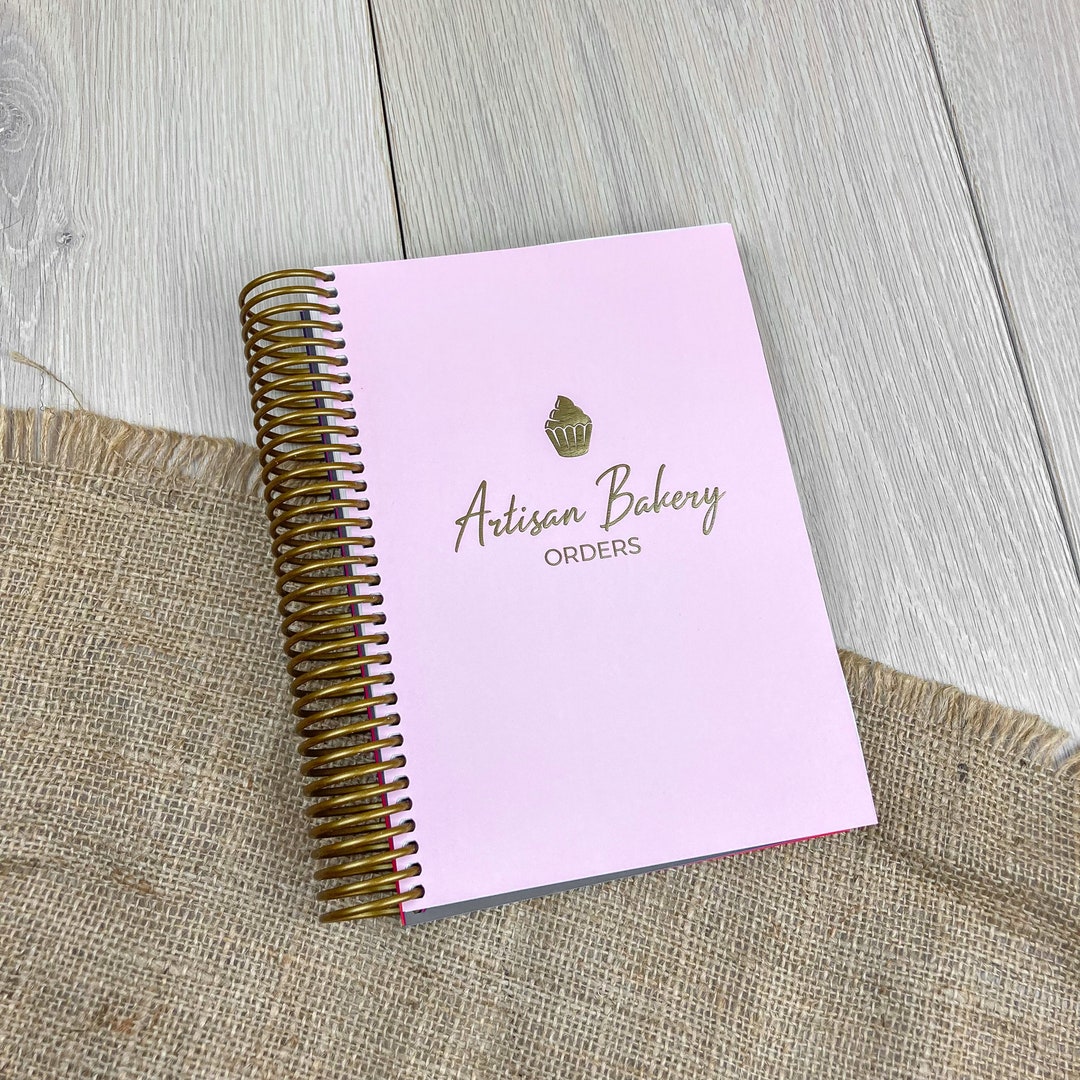 2026 Order Book, A5, Baker Diary, Day per Page, Personalised Cover ...