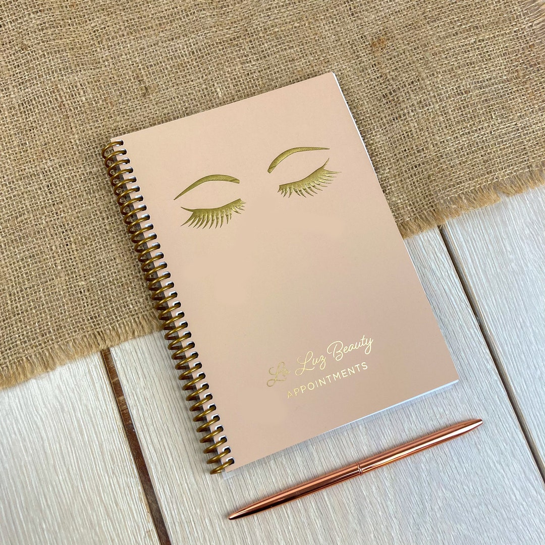 2026 A5 Appointment Diary, Gold Foil, Personalized Soft Cover - Etsy UK